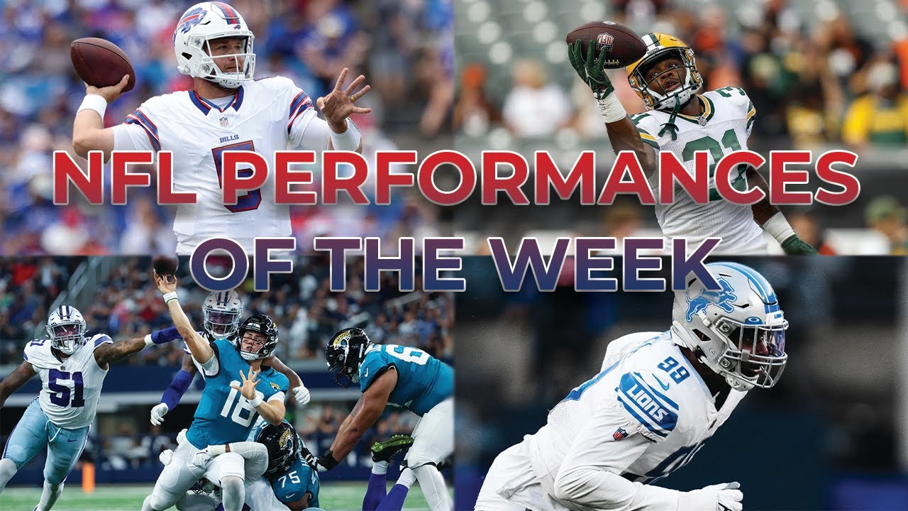 Best Performances of NFL Preseason Week 1 - YouTube