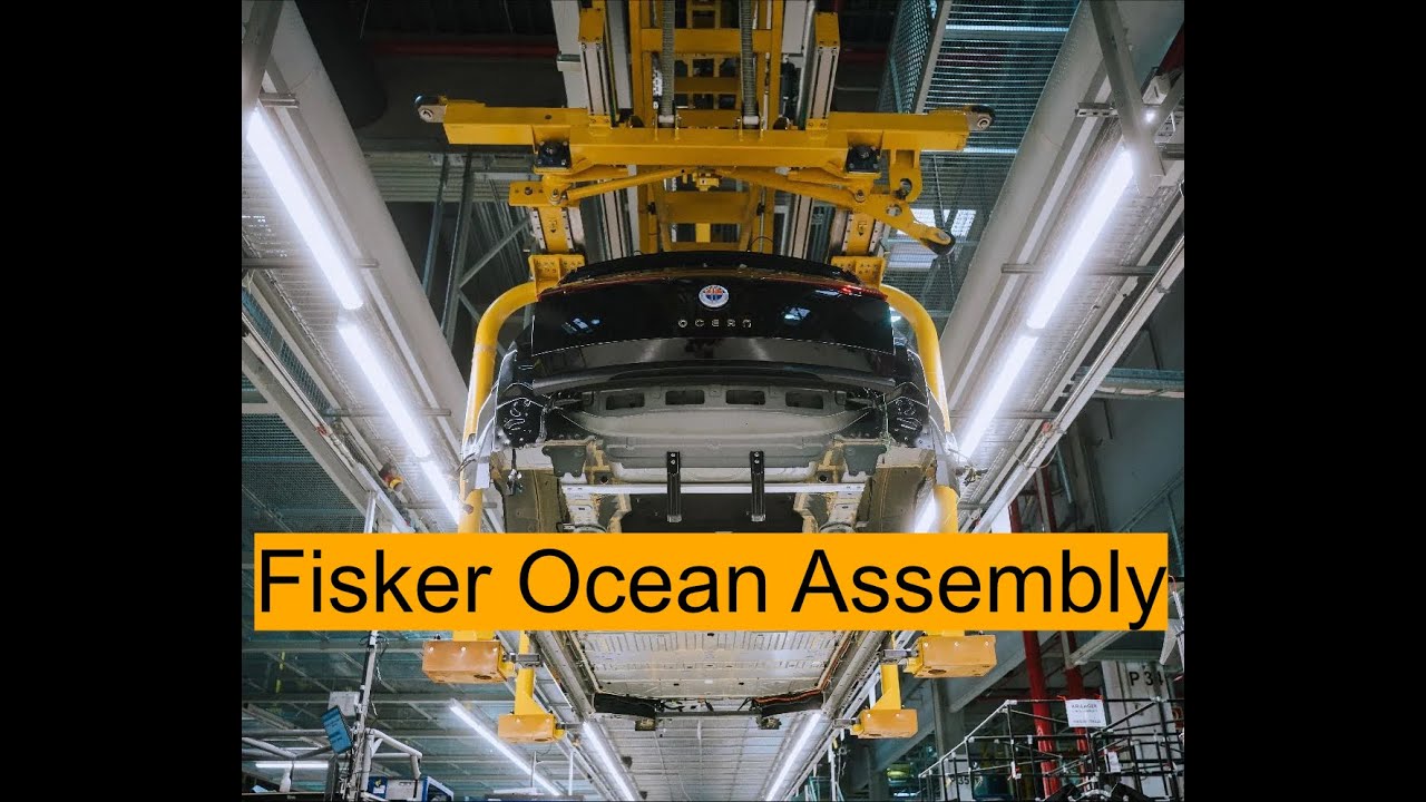 Fisker Ocean Assembly on Magna Steyr Production Line - YouTube
