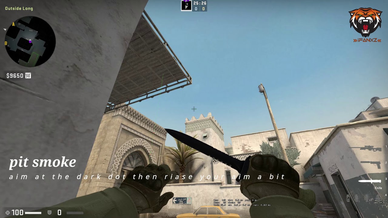 New dust 2 (remake) smokes, molotovs and more(NEW Tunnel Update smokes ...