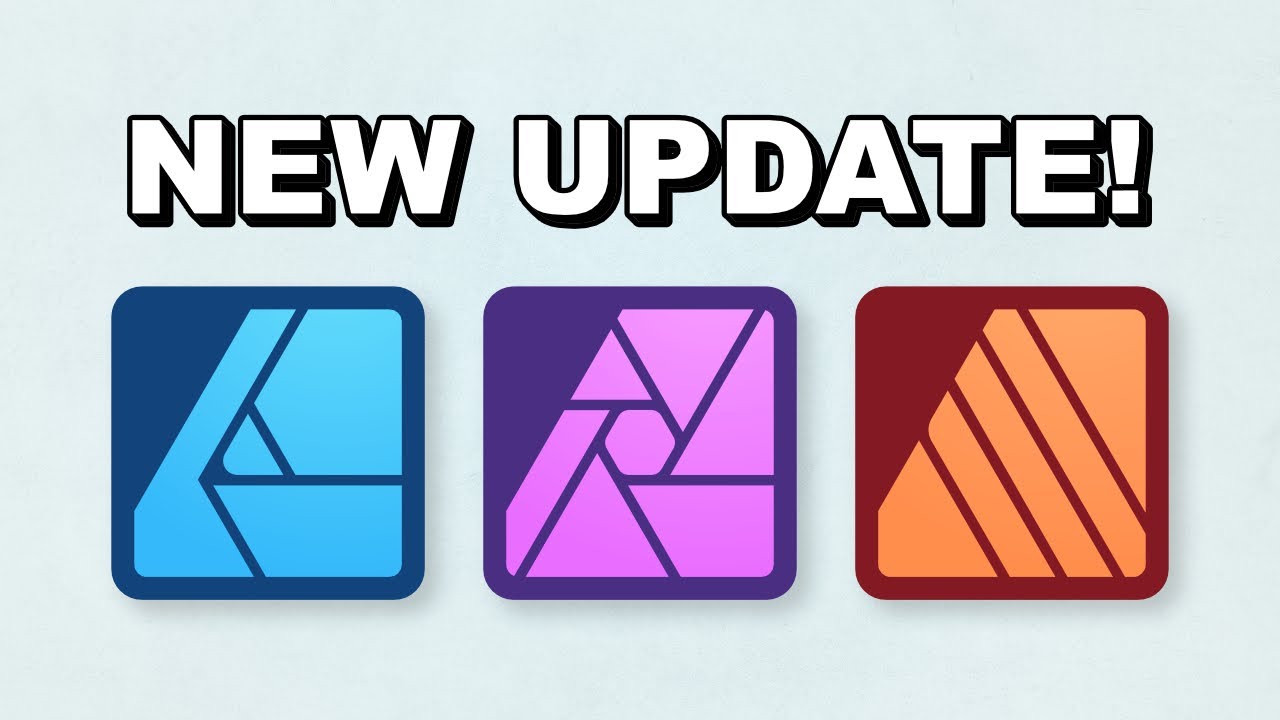 New Affinity Update | Biggest Changes in Version 2.1 - YouTube