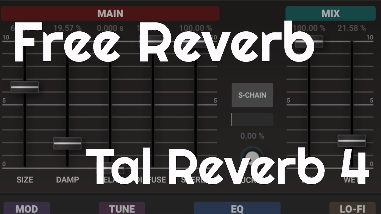 Free Reverb - Tal Reverb 4 (No Talking) - YouTube