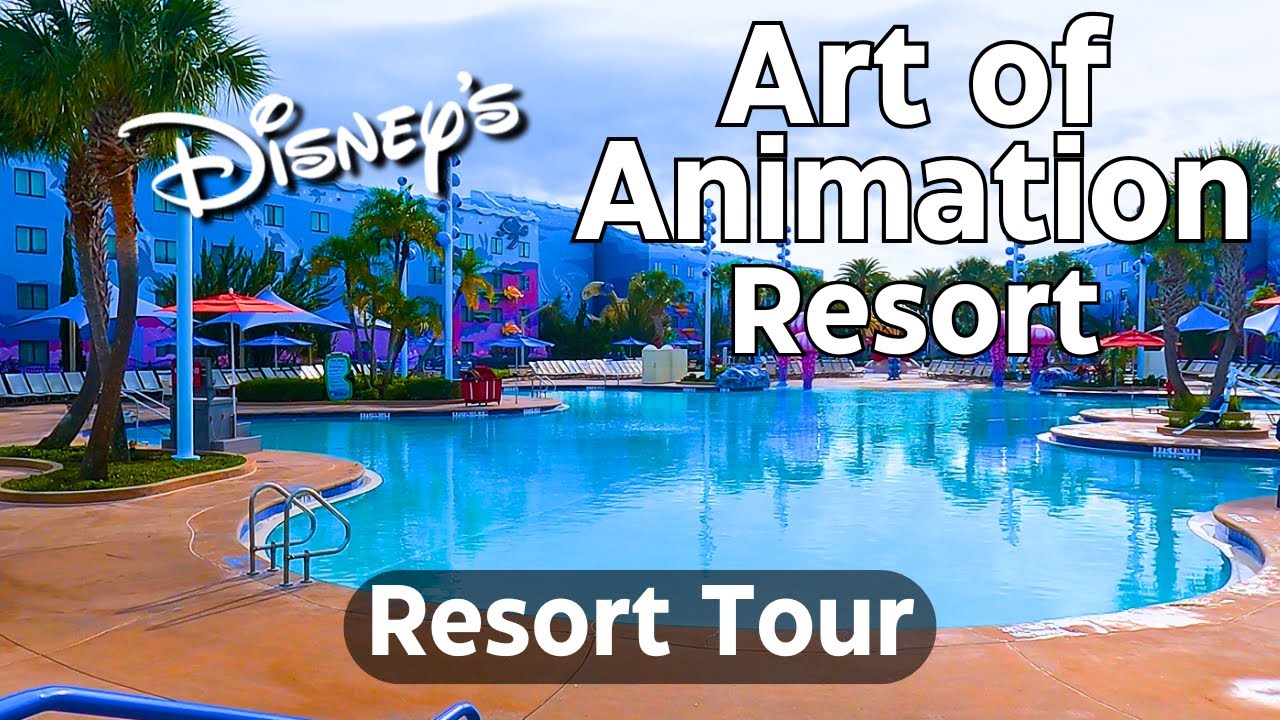 🏰🎨 Disney's Art of Animation Resort Walking Tour | Full Resort Grounds ...