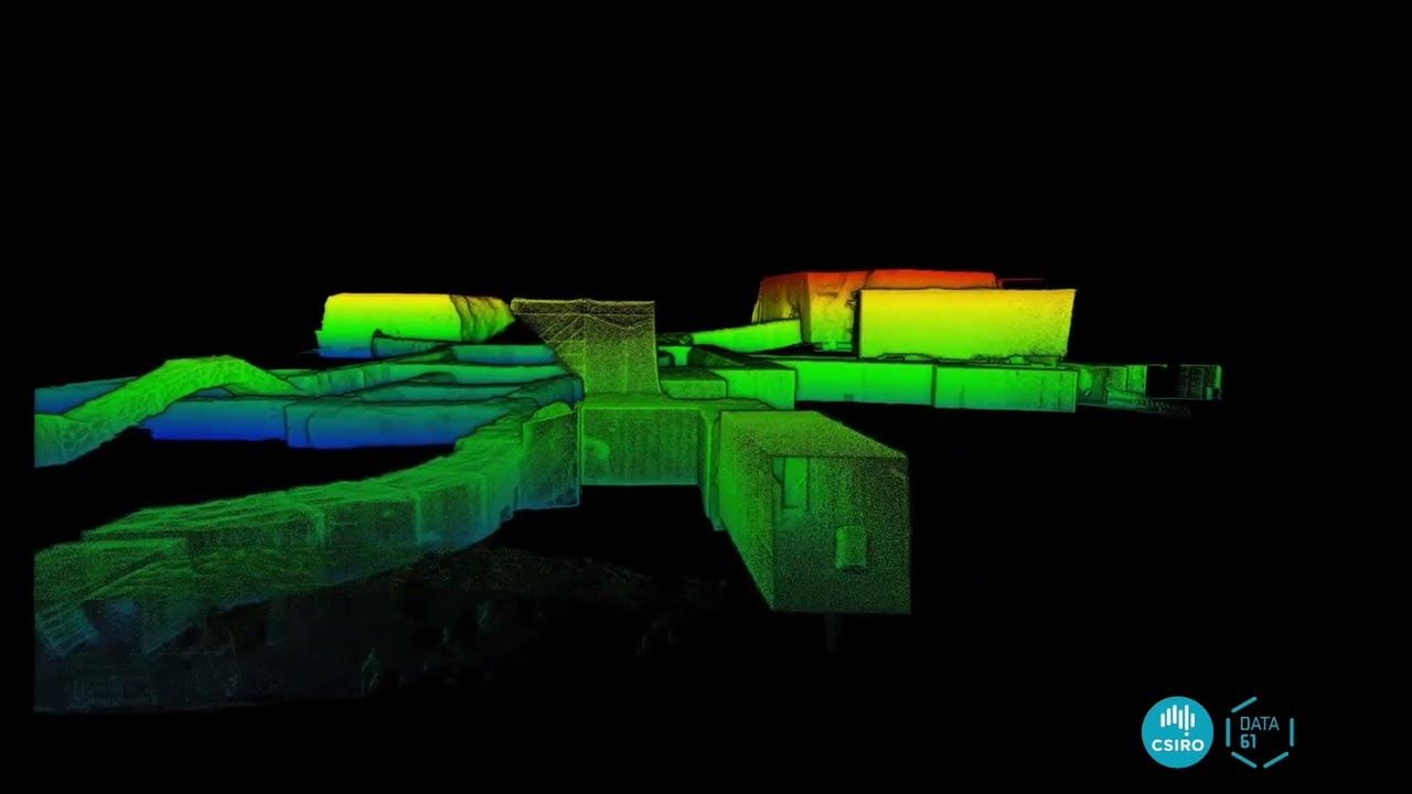 DARPA SubT Challenge - 3D SLAM flythrough - YouTube