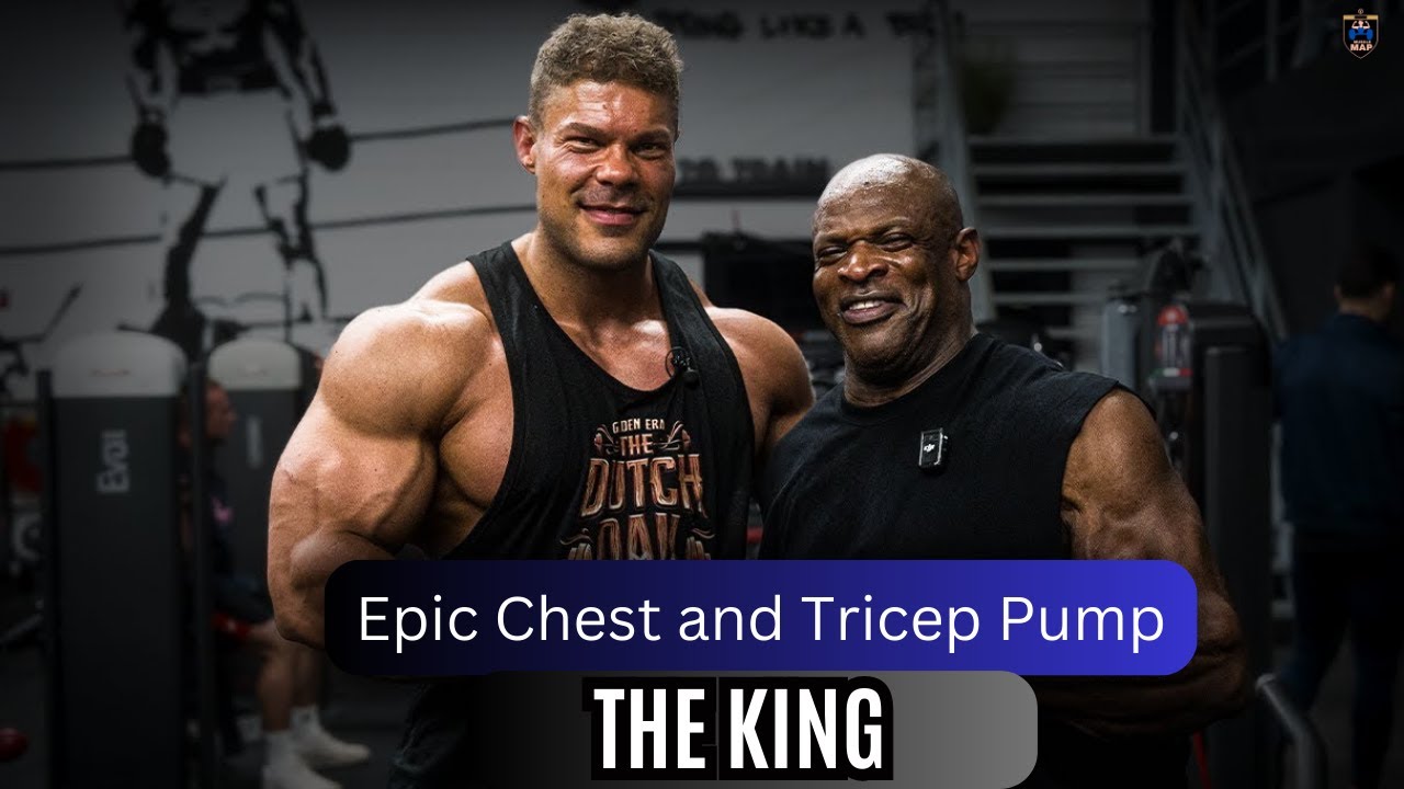 "Wesley Vissers & Ronnie Coleman: Epic Chest and Tricep Pump Workout!" - YouTube