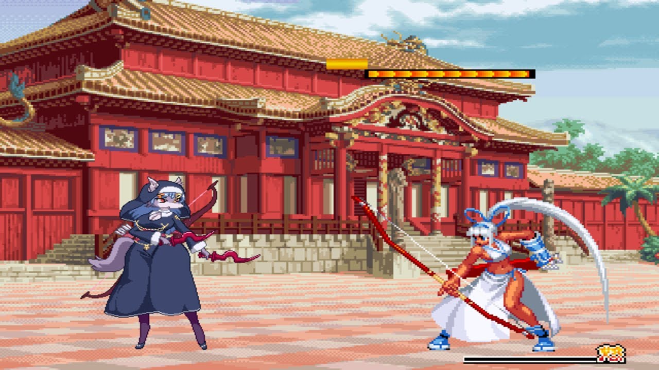 ADD004 MUGEN: Stella (Me) Vs Mina Majikina (Ali, AI patched) + Extra ...