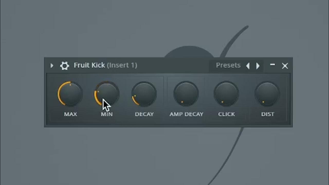 Creating Custom Kick Drum Sounds with Fruit Kick Plugin in FL Studio - YouTube