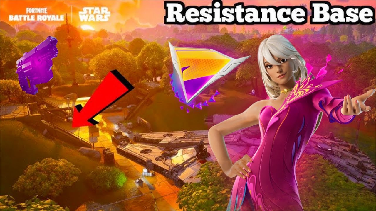 Resistance base Fortnite - YouTube