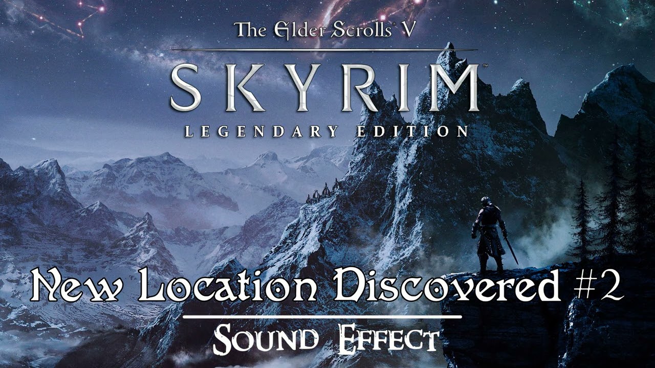 The Elder Scrolls V: Skyrim | New Location Discovered #2 ♪ [Sound ...