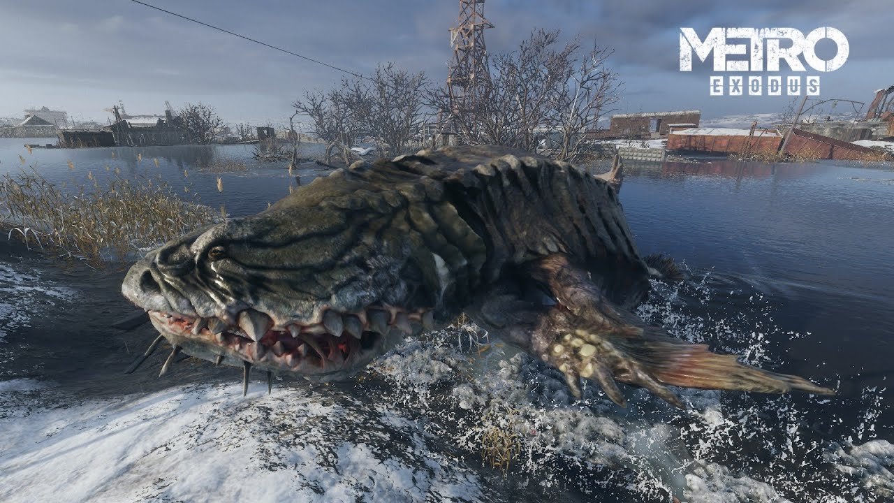 Metro Exodus getting past the beast - YouTube