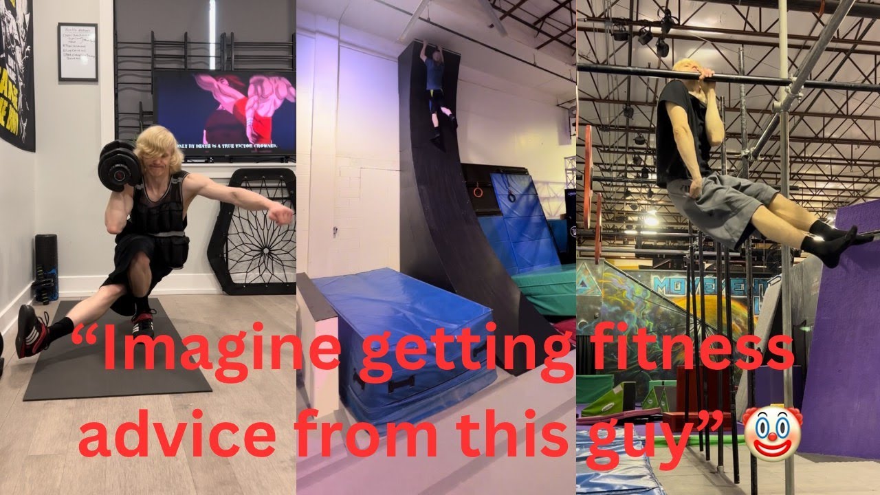 “Imagine getting fitness advice from this guy”🤡 | Response to TikTok ...
