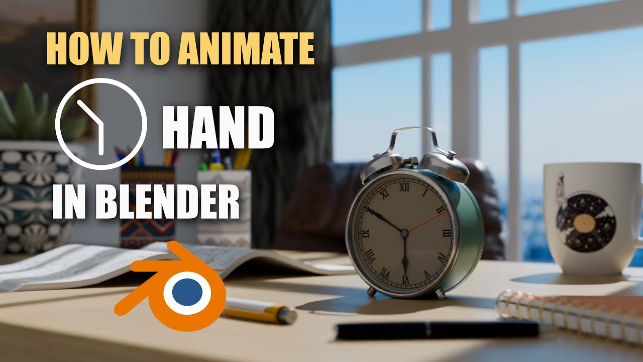 Blender Geometry Nodes Clock Animation – Easy Tutorial! - YouTube
