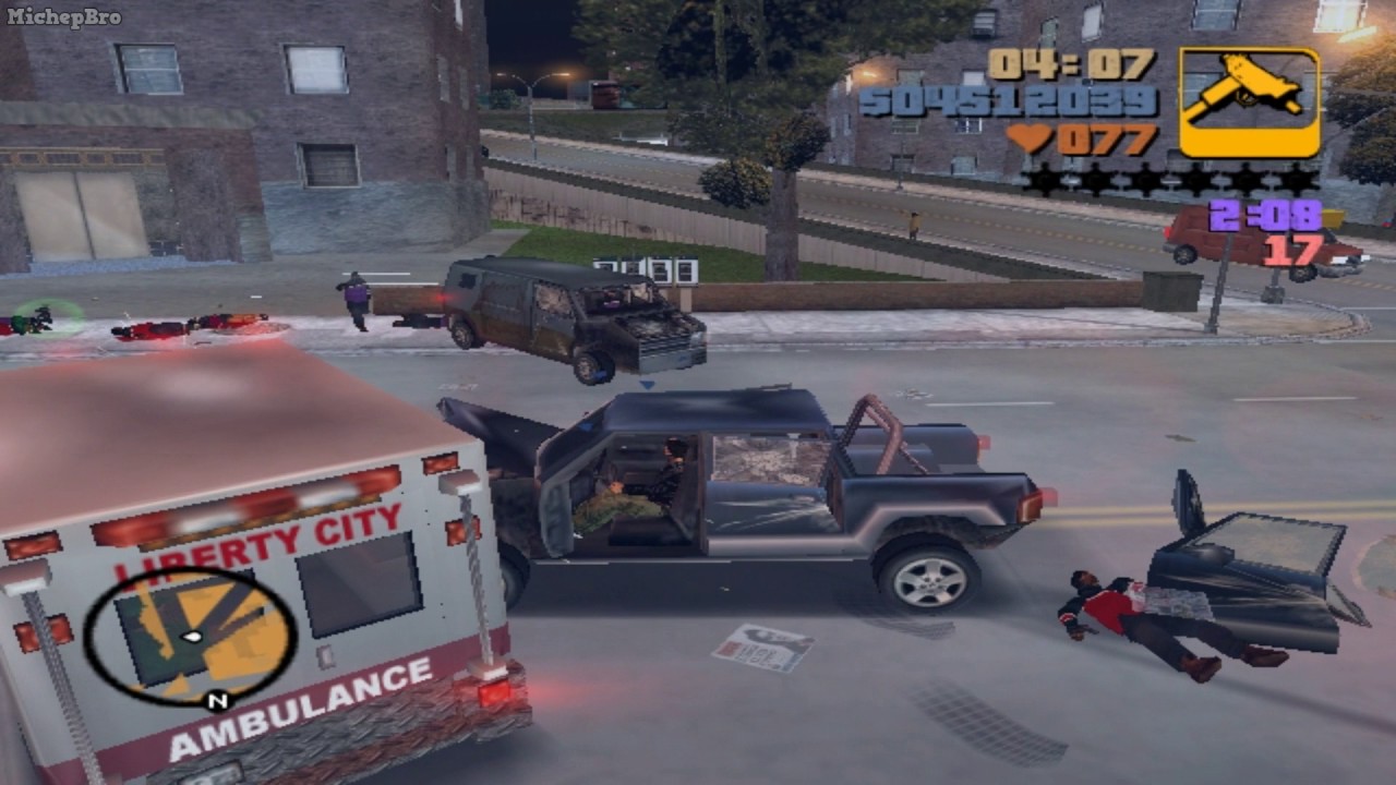 When you disable frame limit in GTA 3 - YouTube
