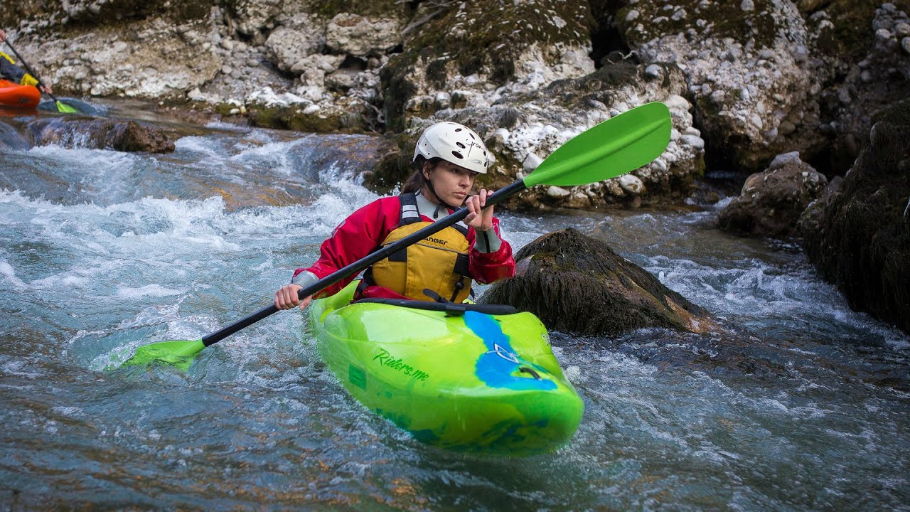Autumn kayaking on Cijevna - YouTube