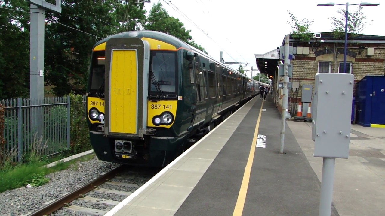 My First Trip on the New Electrostar (Class 387) 141 - YouTube