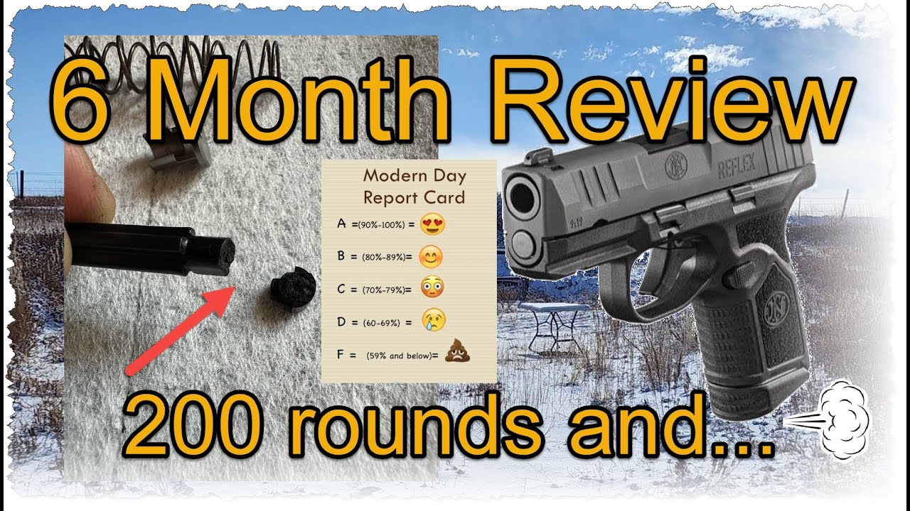 FN Reflex 6 Month in, 200 rounds later and the guide rod breaks? no FN ...