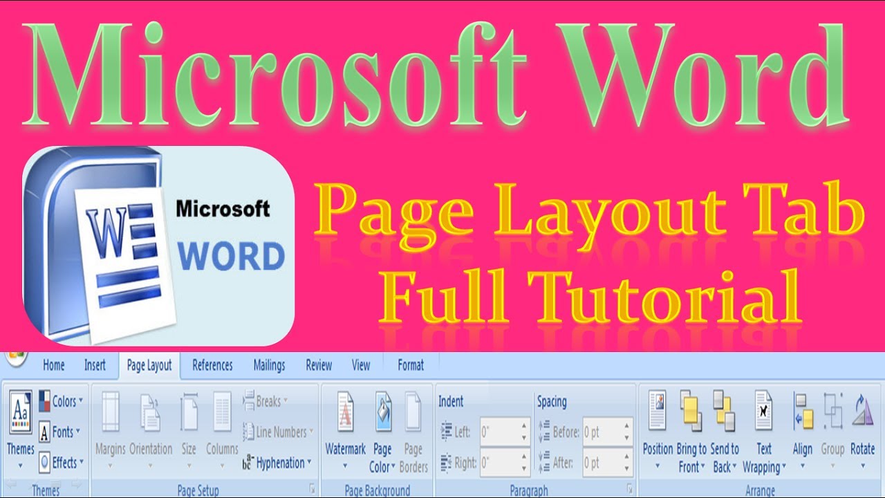 Microsoft Word Page Layout Tab M S Word Page Layout Tab Microsoft Word Page Layout Tab M S Word Page Layout Tab