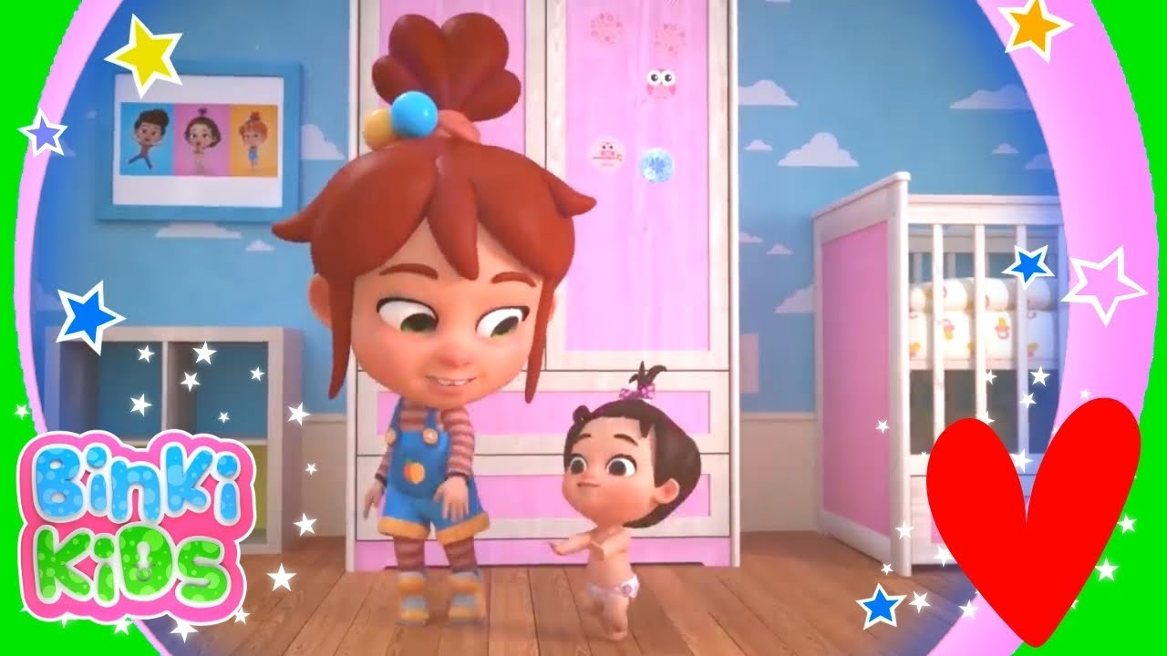 Clean Up Song | Humpty Dumpty | Peek A Boo | Sharing Song | Binki Kids ...