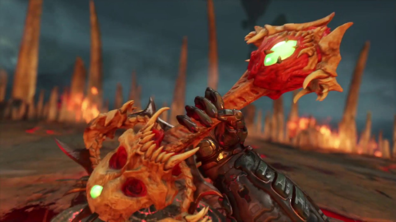 DOOM 2016 - Boss battle - Hell Guard - YouTube