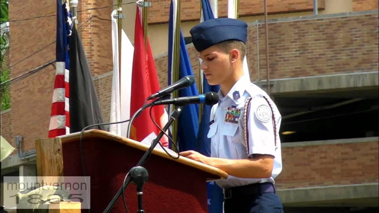 Students honor American heroes - Memorial Day ceremony - YouTube