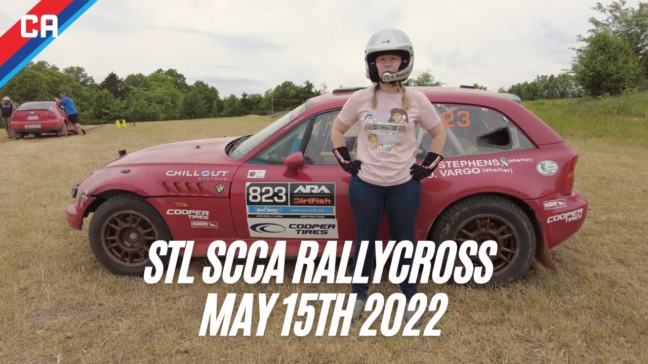 STL SCCA RallyCross in the Z3 coupe - YouTube