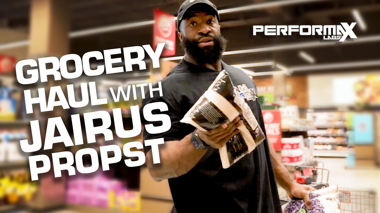 Grocery Haul with an IFBB Pro | Jairus Propst - YouTube