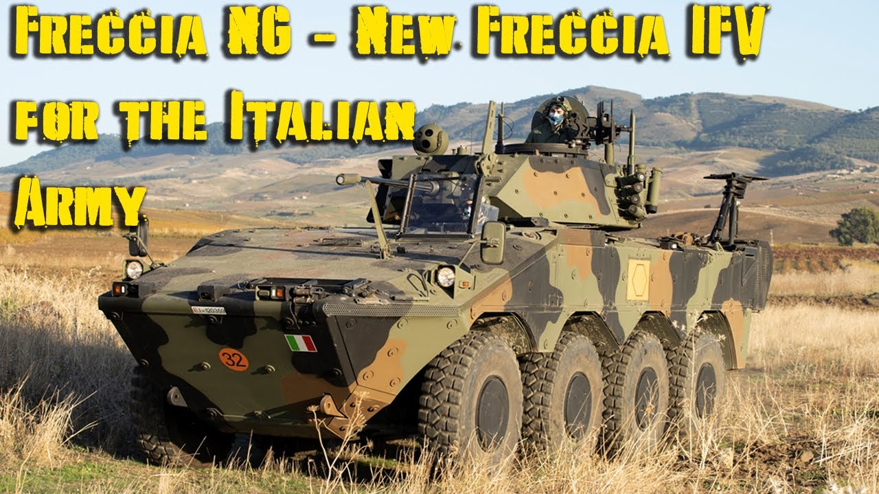 Freccia NG - New Freccia IFV version for the Italian Army - YouTube