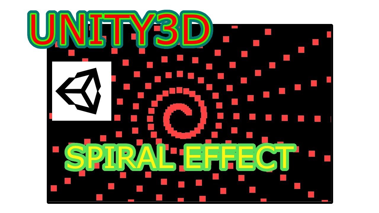 Unity3D spiral effect - YouTube