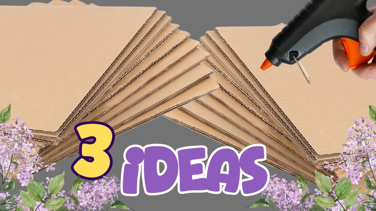 Wow! These 3 Cardboard DIY Projects Are Pure Genius and Practically ...