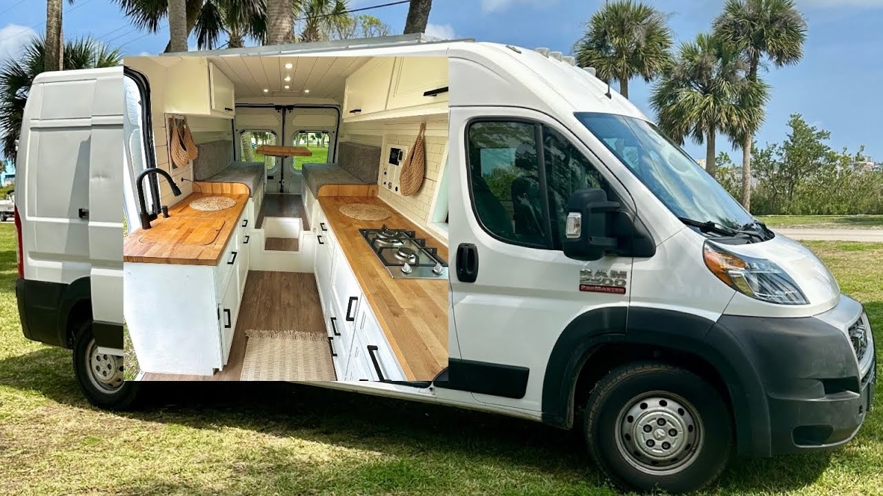 Fully Converted 2019 Ram Promaster 2500 For Sale. - YouTube