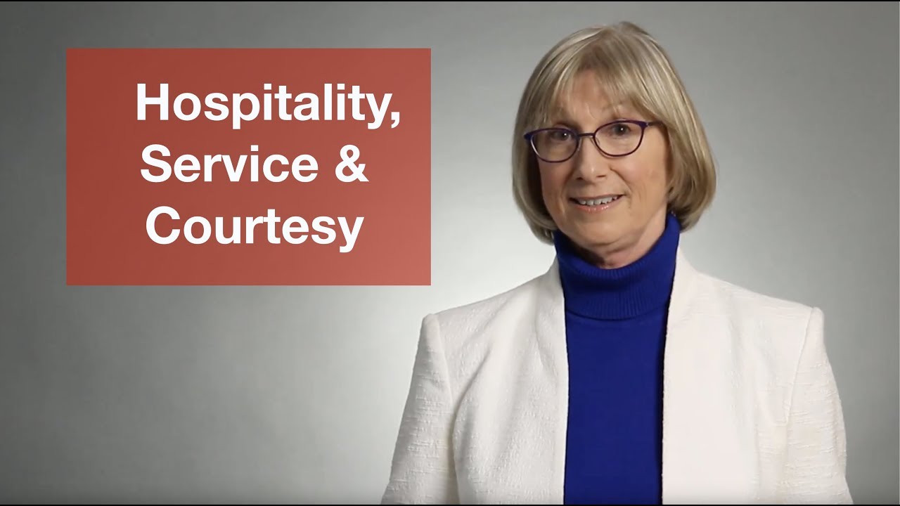 How to Serve Up Hospitality, Service, & Courtesy without Hassle in ...