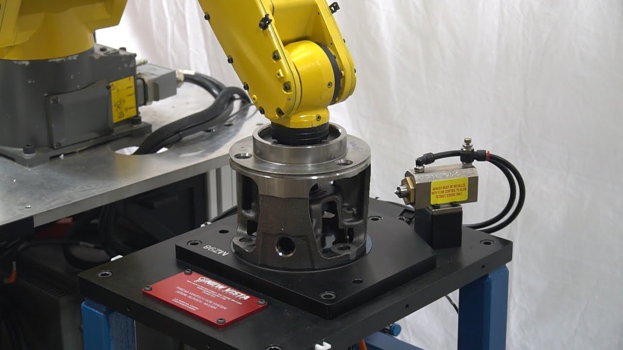 Automatic Thread Check Station - Robot Loading - YouTube