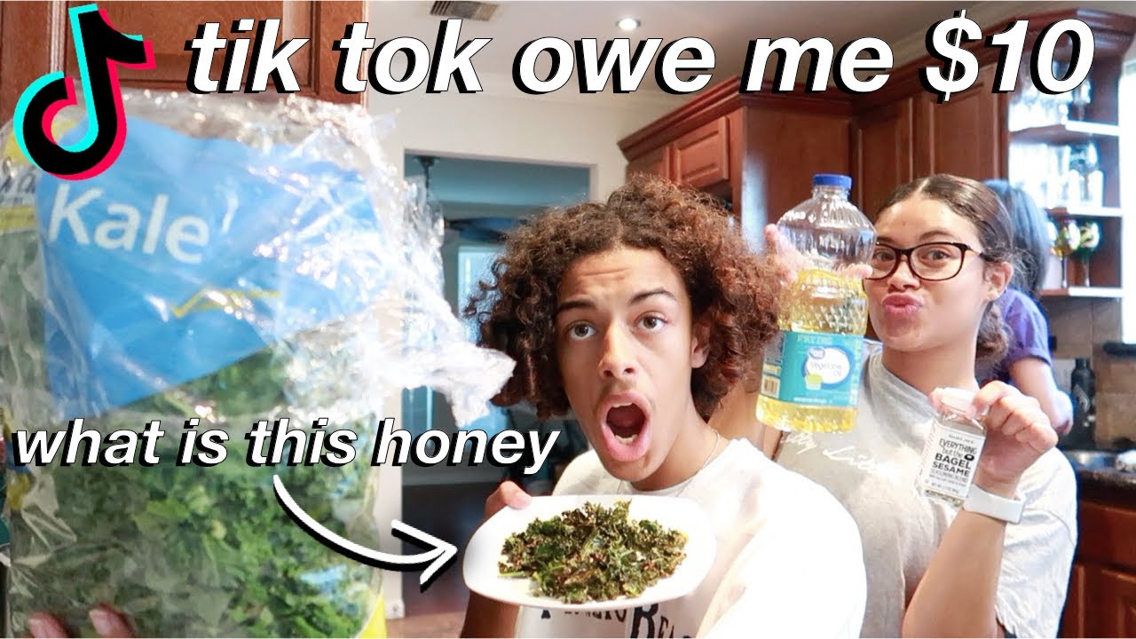 trying to make a hyped up tik tok snack - YouTube