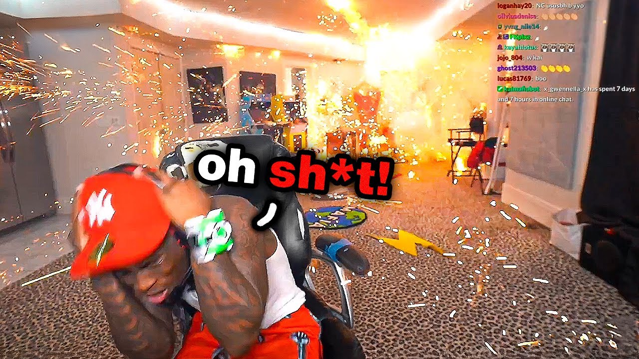 15 Times Streamers Destroyed Their House - YouTube