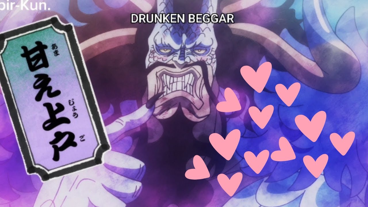 Cute drunk Kaido. (One Piece ) - YouTube