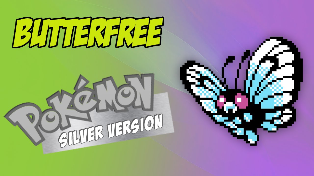 Pokemon Pixel Art - Butterfree (PKMN Silver) - YouTube