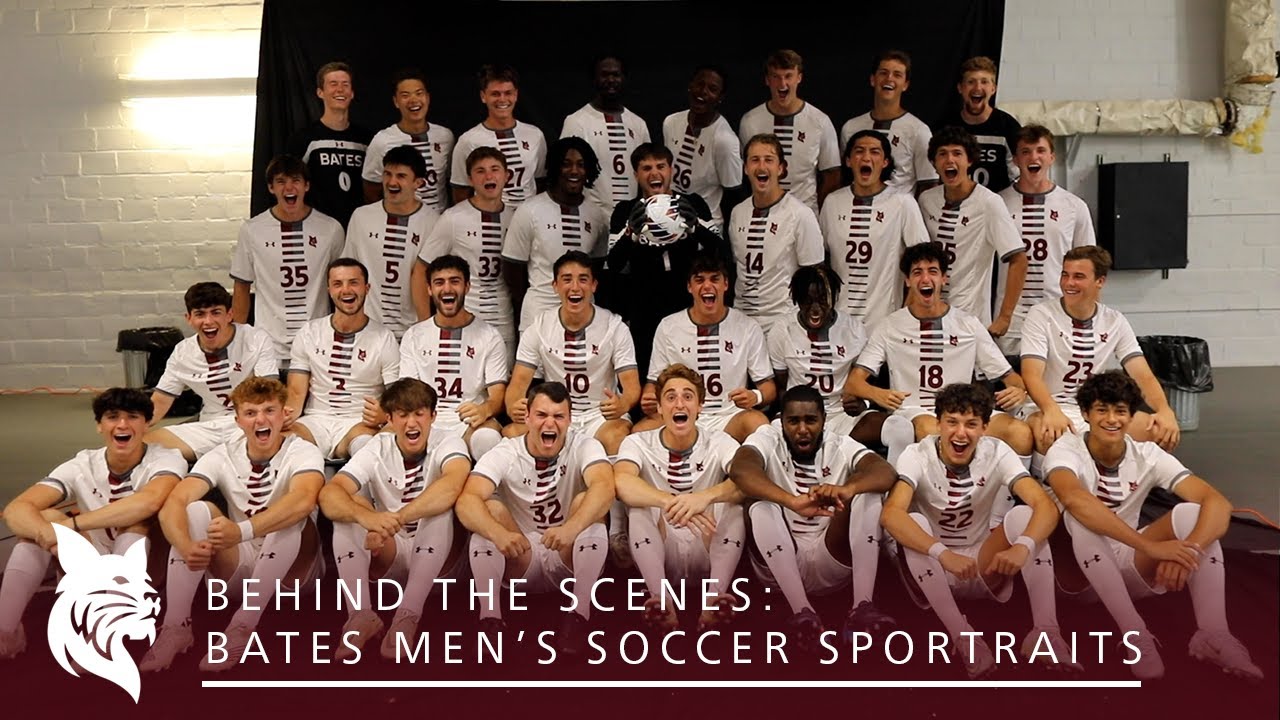Behind the Scenes | Bates College Men's Soccer "Sportrait" Shoot - YouTube