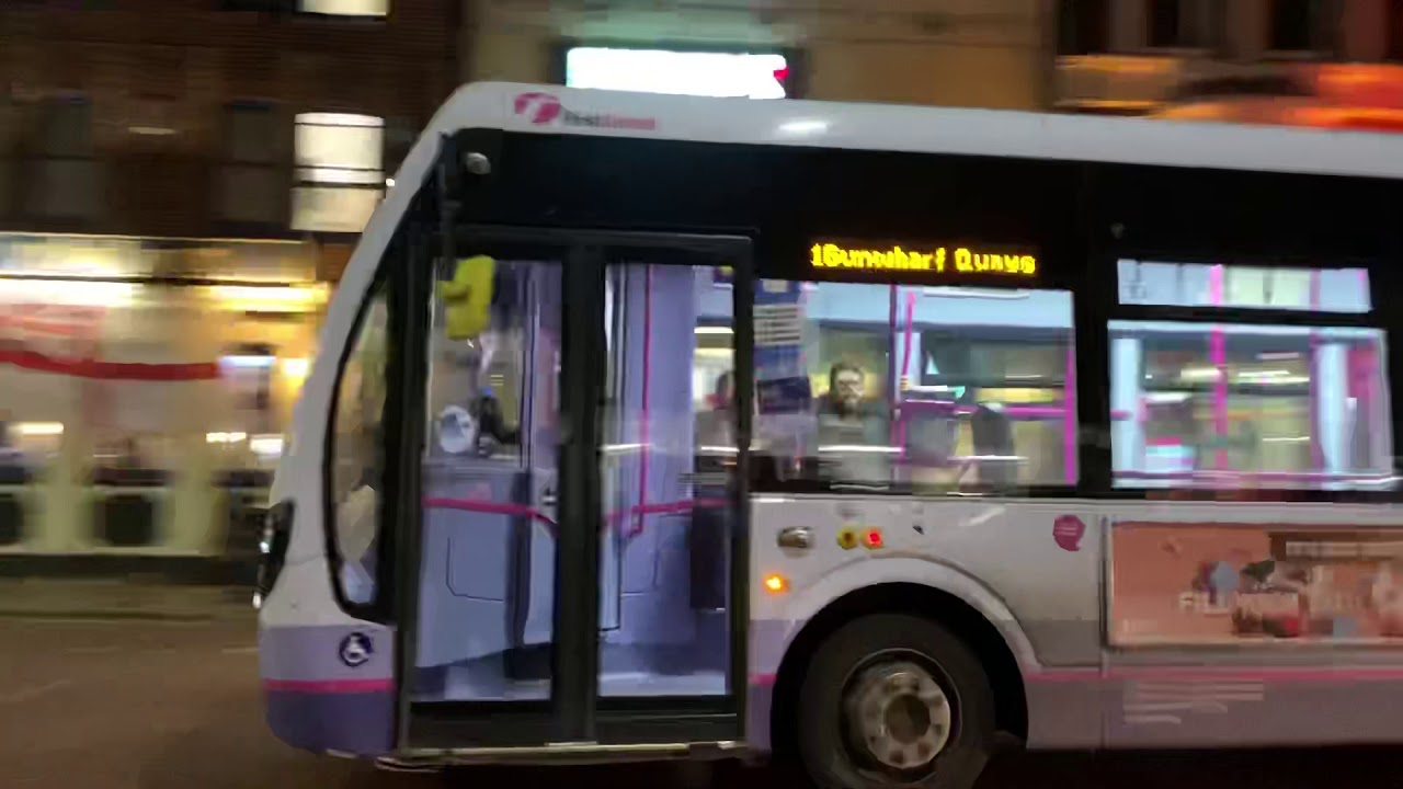 First Bus Route 1 Departing Portsmouth city centre - YouTube