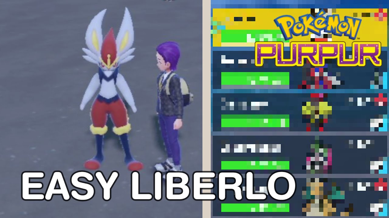 Die BESTEN LIBERLO COUNTER Pokémon Karmesin & Purpur - YouTube