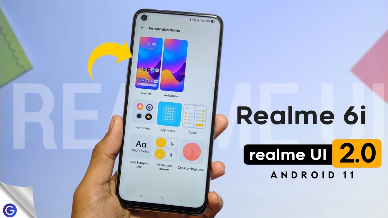 Realme 6i New Update C.03 | Realme UI 2.0 Update | February Update Full ...