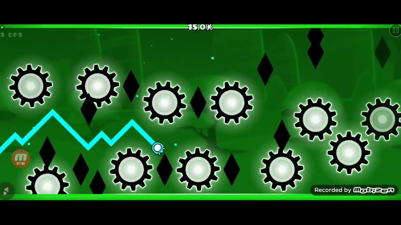 Playing My Old Geometry Dash Level (Instantly regrets it) - YouTube