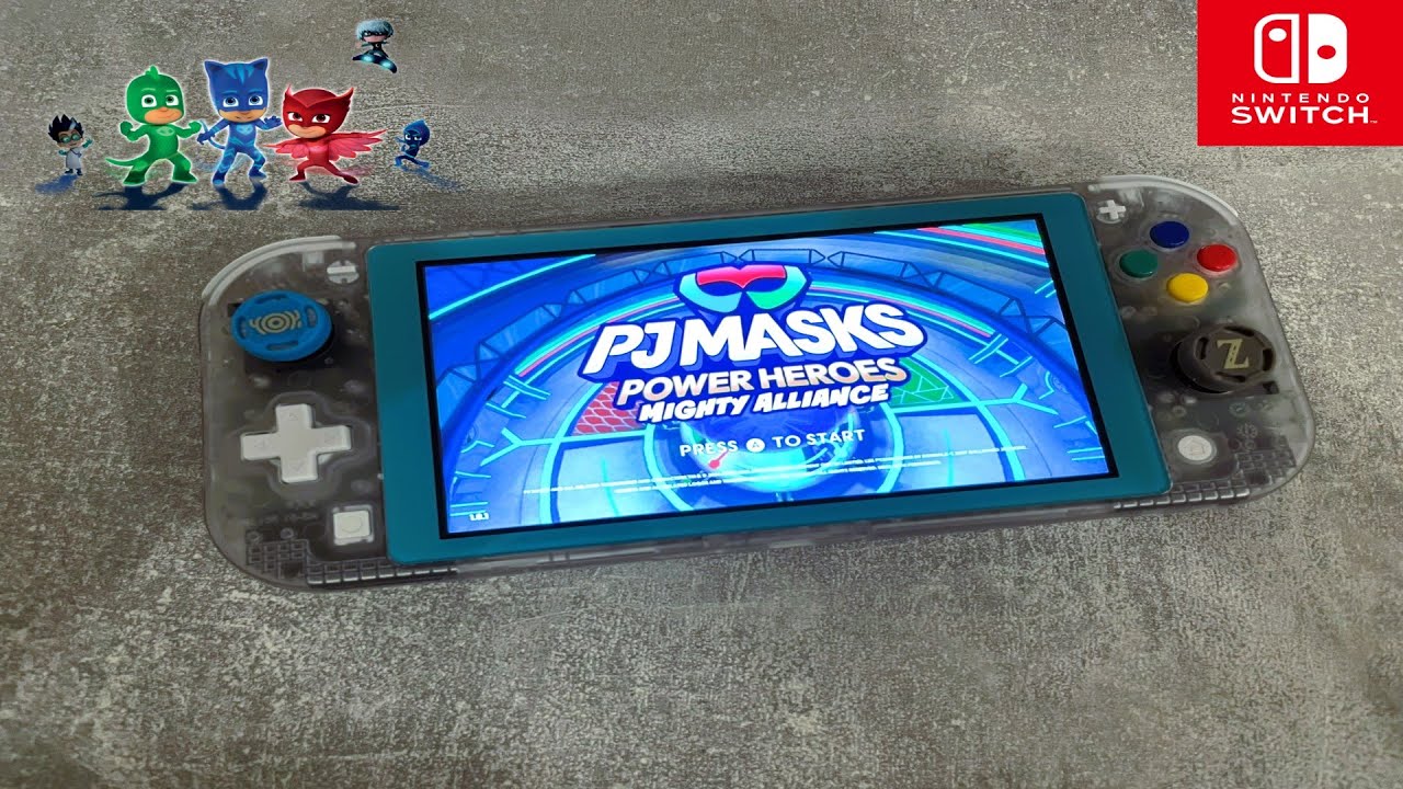 PJ Masks Power Heroes: Mighty Alliance | Nintendo Switch Lite Gameplay ...
