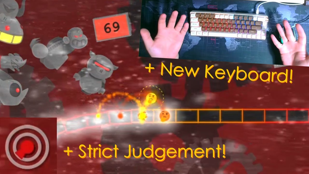 [ADOFAI] XI-X It Go (with NEW KEYBOARD!) - YouTube