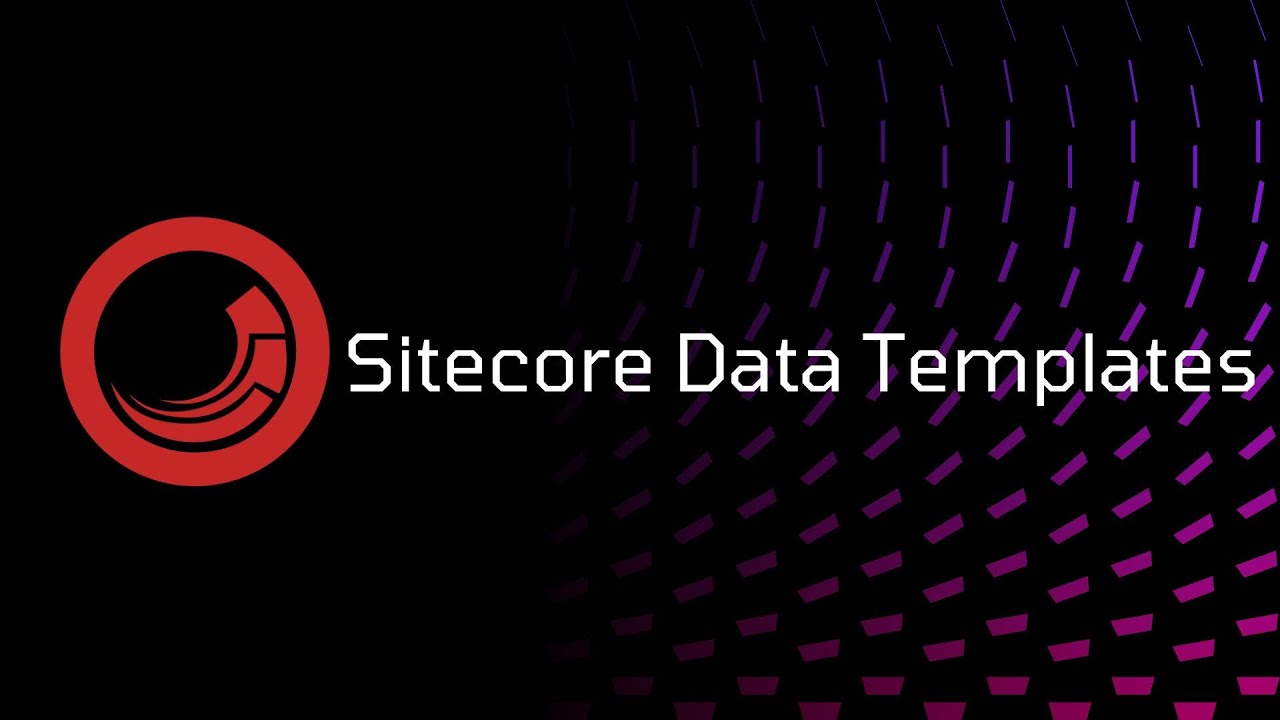 Sitecore Data Templates - YouTube