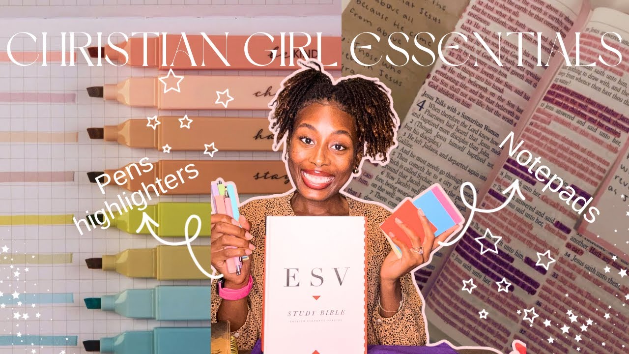 10 Christian girl Essentials ( BEGINNER) ! - YouTube