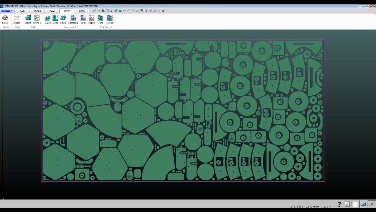 WARDJet IGEMS 2019 Nesting Webinar - YouTube
