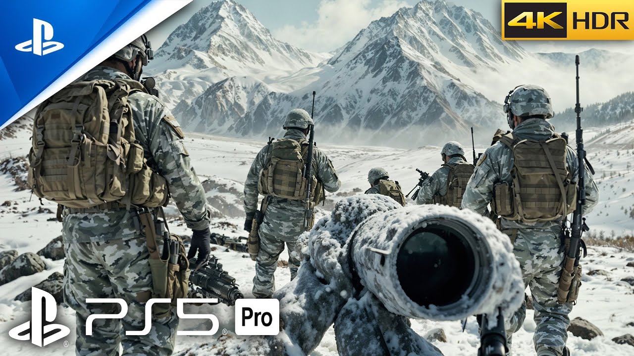 (PS5 PRO) FROZEN TUNDRA | IMMERSIVE ULTRA GRAPHICS GAMEPLAY | CALL OF ...