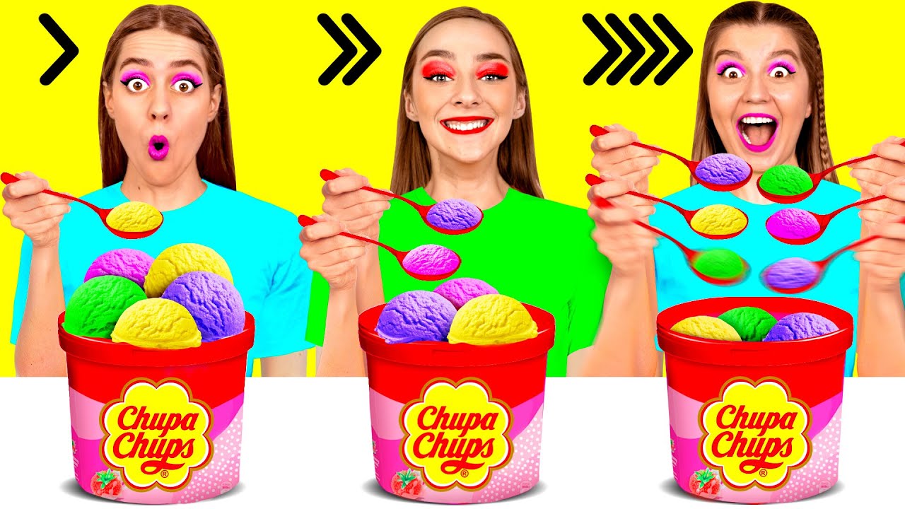 Fast, Medium or Slow Food Challenge | Edible Battle by DaRaDa Best ...