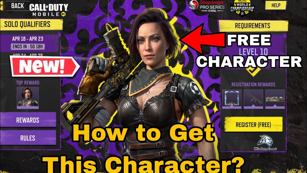 How to Get Scarlett - Dark Leather Character | World Championship 2024 ...