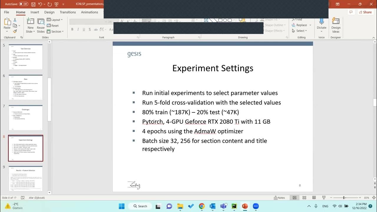 ICNLSP 2022:Handling Class Imbalance when Detecting Dataset Mentions with Pre-trained language ...