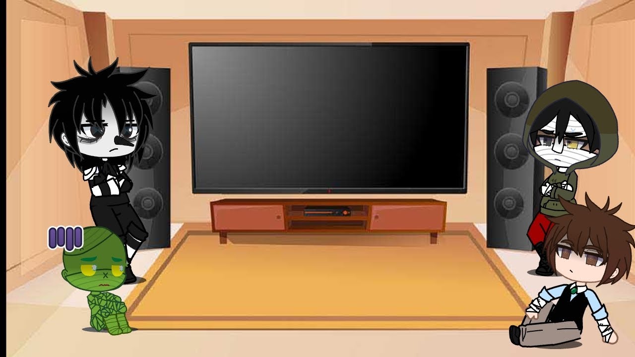 Bandaged characters react (part 2/4) |Zack Foster| Angel of Death | AoD ...